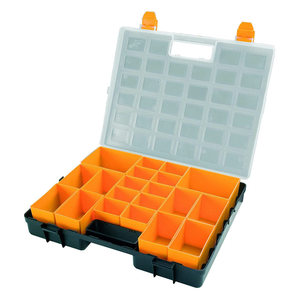 Valigetta Porta Minuteria con Vaschette Contenitori Rimovibili Cassetta ...